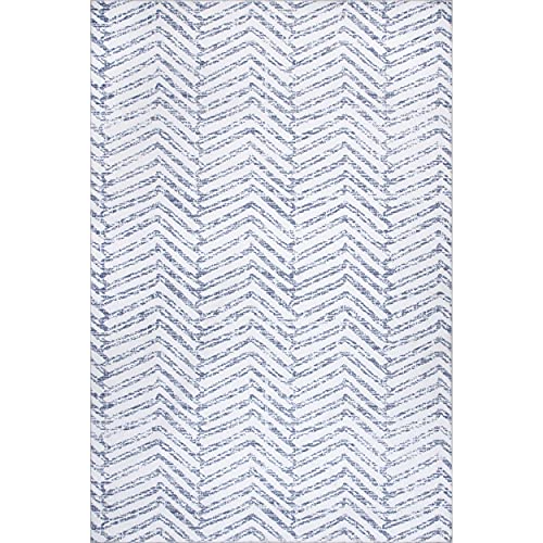 nuLOOM Rosanne Machine Washable Geometric Area Rug