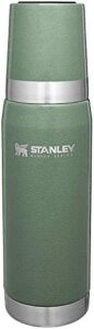 the unbreakable thermal bottle 25oz  hammertone green