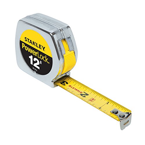 STANLEY PowerLock Tape Measure, 12-Foot (33-212)