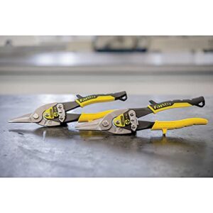 STANLEY FATMAX Tin Snips , Straight Cut, Aviation Snip, 9-7/8-Inch (14-563)