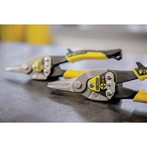 STANLEY FATMAX Tin Snips , Straight Cut, Aviation Snip, 9-7/8-Inch (14-563)