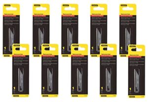 10 pack stanley 11-041 utility replacement fine cutting blade for 10-049 pocket knife