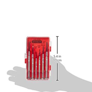 STANLEY Screwdriver Set, Jewellers Precision, 6-Piece (66-039)