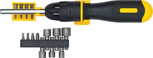 STANLEY Screwdriver Set, Multibit, Ratcheting, 20-Pack (62-574)