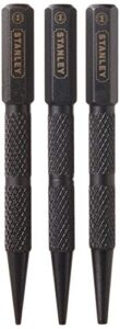 stanley nail setter, steel, 3-piece (58-230)