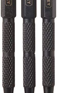 STANLEY Nail Setter, Steel, 3-Piece (58-230)