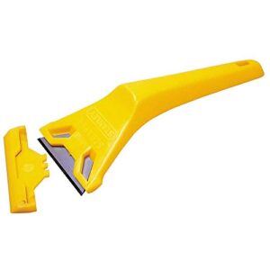 stanley 0-28-590 window scraper, yellow