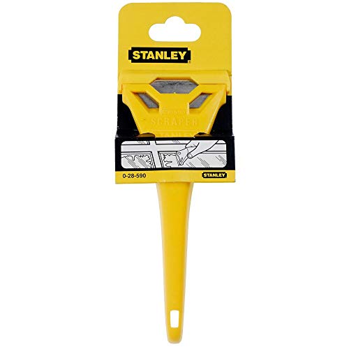 Stanley 0-28-590 Window Scraper, Yellow