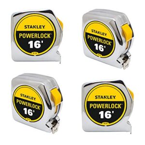 stanley tools 33-116 16ft. powerlock tape rule (4-pack)