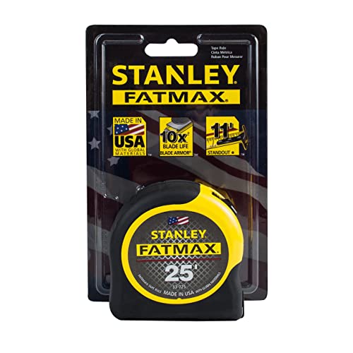 STANLEY FATMAX Tape Measure, 30-Foot (33-730)