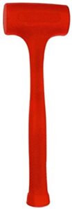 stanley 57-530 10-oz. compo-cast standard head soft face hammer , orange