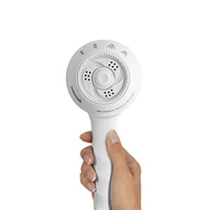 Waterpik SM-451T 2.0 GPM PowerSpray+ Original Shower Massage Shower Head, White