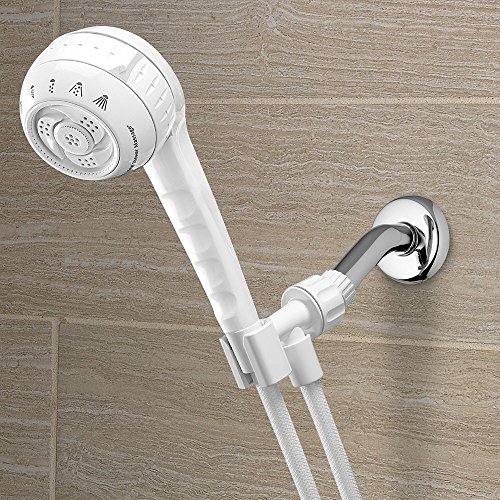 Waterpik SM-451T 2.0 GPM PowerSpray+ Original Shower Massage Shower Head, White