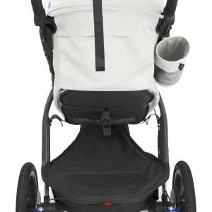 Ridge Stroller - Bryce (White/Carbon) + Adapters for Ridge (All MESA Models and Bassinet)