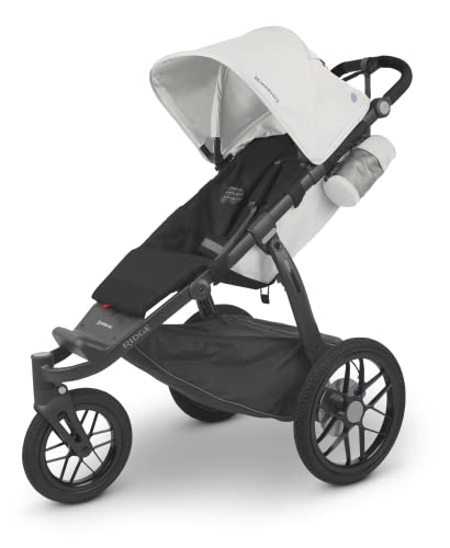 Ridge Stroller - Bryce (White/Carbon) + Adapters for Ridge (All MESA Models and Bassinet)