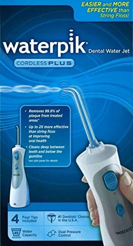 Waterpik Ultra Cordless Water Flosser WP450 1 ea (Pack of 2) - Packaging May Vary