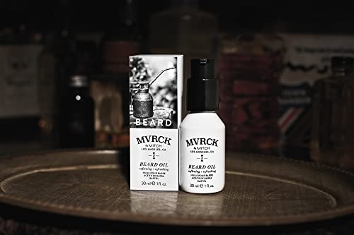 Paul Mitchell MVRCK by MITCH Beard Oil for Men, Softening + Refreshing Formula, For All Beard Styles + Lengths , 1 fl. oz.