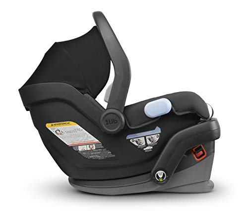 UPPAbaby Cruz V2 Stroller - Gregory (Blue Marl/Silver/Saddle Leather) + Mesa Infant Car Seat - Jake (Black)