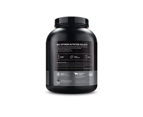 Optimum Nutrition Whey Protein Isolate, Chocolate Shake Flavor, 5.02 Pound, (1066459)