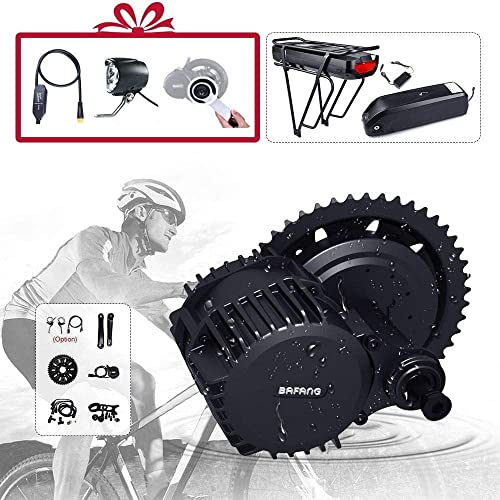 BAFANG BBS02B 48V 500W 750W HD 1000W Motor Electric Bicycle Conversion Kit with LCD Display and Battery (Optional) Ebike DIY Part and Assessories