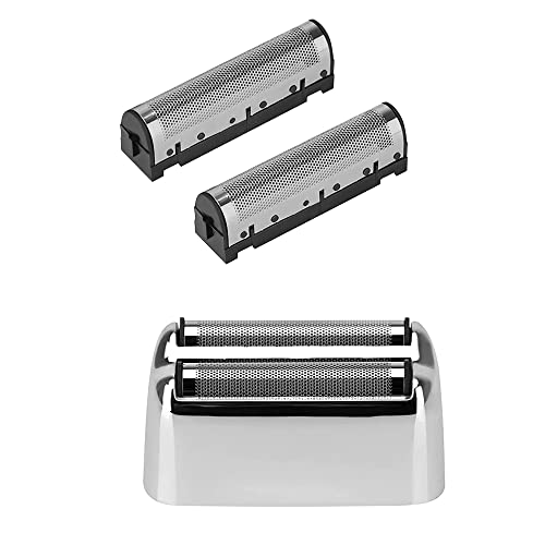 for Babyliss Shaver Foil Cutters Set, Kaynway Professional Replacemnet Foil Cutter Blade for BaBylissPRO Barberology FX Collection Metal Double Foil &Shaver - Included 2 Foil, 2 Blade, 1 Cutter Cover