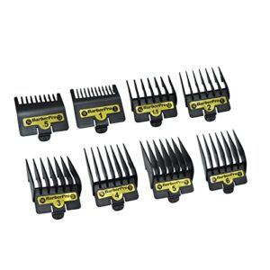 hair clippers guard comb set compatible with babyliss babylisspro barberology