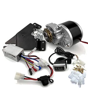 l-faster freewheel 250w electric brush dc motor + controller + throttle e-bike simple kit electric bike conversion easy kit (36v 250w kit)