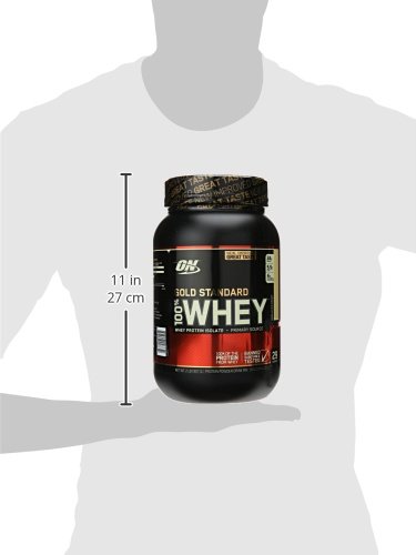 Optimum Nutrition Gold Standard 100% Whey Protein Powder, Vanilla Ice Cream, 2 Pound (Packaging May Vary)