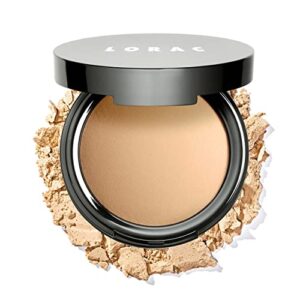 lorac porefection baked perfecting setting powder, medium | powder foundation makeup | setting powder