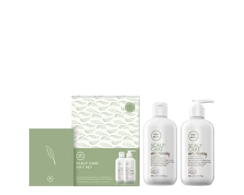 Tea Tree Paul Mitchell Paul Mitchell Scalp Care Holiday Gift Set, Shampoo + Conditioner, For Fine + Thinning Hair