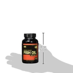 Optimum Nutrition Fish Oil Softgels, 100 Softgel