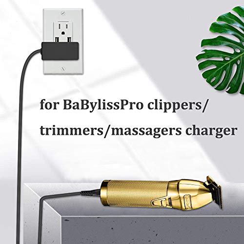 VHBW for BaByliss Charger Fit for BaByliss PRO FX870, FX788, FX787, FXSSM, FX820, FX726, FX825 LoPROFX Clipper Trimmers Charger Cord 6ft