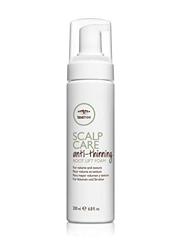 Tea Tree Scalp Care Anti-Thinning Root Lift Foam, Volumizing Mousse, For Thinning Hair, 6.8 fl. oz.