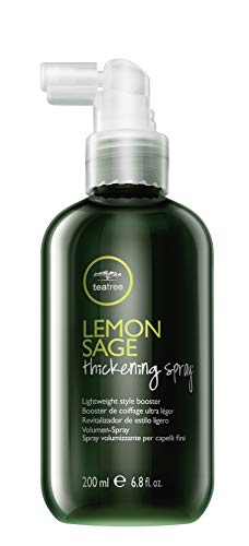 Tea Tree Lemon Sage Thickening Spray, Builds Body + Boosts Volume, For Fine Hair, 6.8 fl. oz.