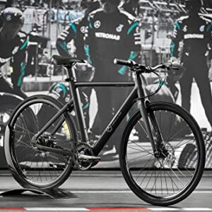 n+ Bikes Mercedes-Benz EQ Formula E Team eBike, Team eBike, Matte Black (Large)