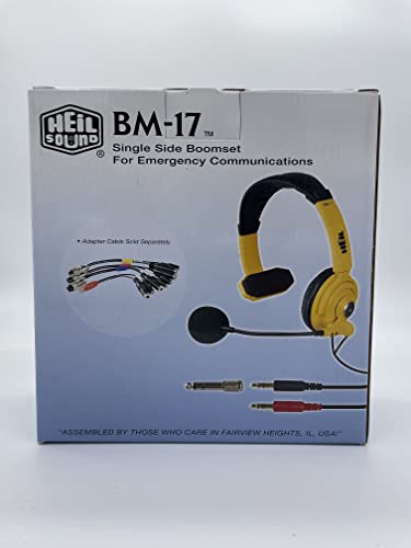 BM17SDYN Original Heil Lightweight Single-Sided Boomset w/Dynamic Element for Emergency Communications