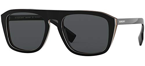 BURBERRY Sunglasses BE 4286 379881 Check Multilayer Black