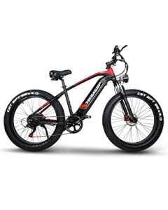 cofanson electric bike for adults – 1000w ebike with 33 mph 60 miles range, 26″ x 4.0″ off-road fat tires electric bicycle 7 speed e bike 864wh (48v18ah) removable battery…