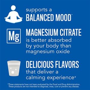 Natural Vitality Calm, Magnesium Citrate Supplement, Anti-Stress Drink Mix Powder - Gluten Free, Vegan, & Non-GMO, Raspberry Lemon, 16 oz