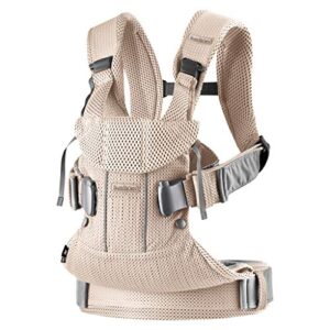 babybjÖrn baby carrier one air, 3d mesh, pearly pink