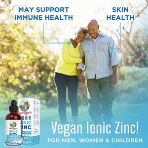 Immunity Gummies & Liquid Zinc Bundle by MaryRuth's | 5-in-1 Sugar Free Immunity Gummies, 90ct | Ionic Zinc Sulfate Drops + Organic Glycerin, 4oz | Formulated for Adults & Kids | Vegan, Non-GMO