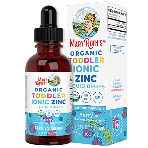 USDA Organic Cocomelon Vitamin D3 K2 Liquid Drops for Toddlers & Toddler Liquid Zinc Bundle by MaryRuth's | Calcium Absorption | Strong Bones | Zinc Sulfate for Immune Support | Vegan