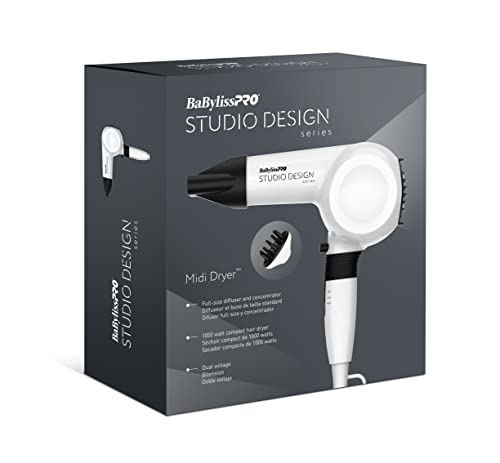 BaBylissPRO Studio Design Series Midi Hair Dryer