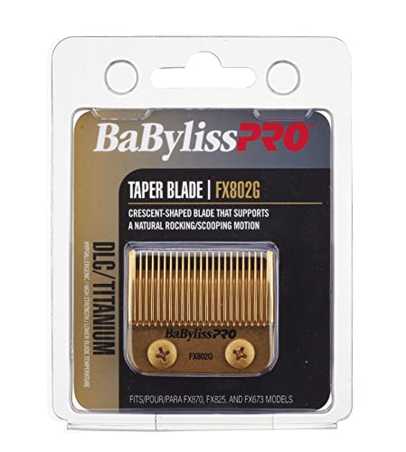 BaBylissPRO Barberology FX802G Replacement DLC/Titanium Taper Blade