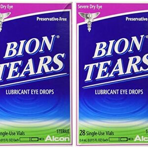 Alcon Bion Tears Single-Use Vials, 2 Pack