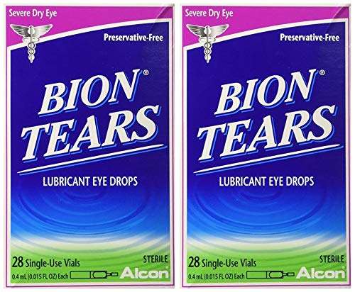 Alcon Bion Tears Single-Use Vials, 2 Pack