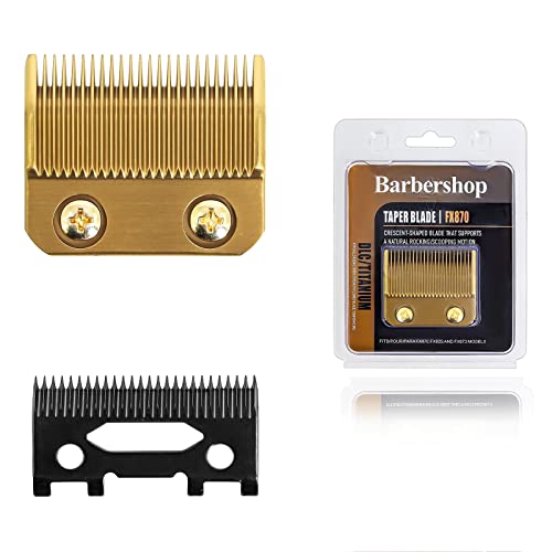 FX802G Replacement Blades Compatible with BaByliss-PRO Clippers, Barberology Blades Replace for FX870, FXF880, FX810, FX825, FX673N