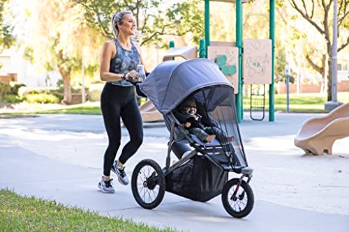 Joovy Zoom Lightweight Jogging Stroller, Jet