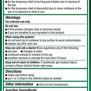 Systane Ultra Lubricant Eye Drops, Artificial Tears for Dry Eye, Twin Pack, 10-mL Each