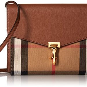 Burberry House Check Crossbody Bag (Womens) - Brown - One Size